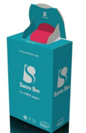 Sanni Bin Sanitary Disposal Flat Pack Hygiene Bin (10) — Northeast Hygiene