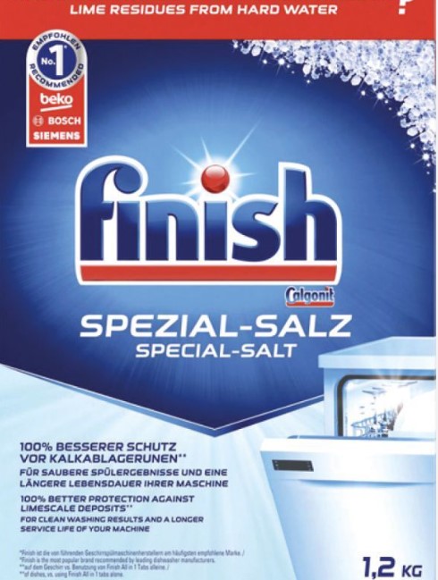 Finish Dishwasher Salt - 2kg — Northeast Hygiene